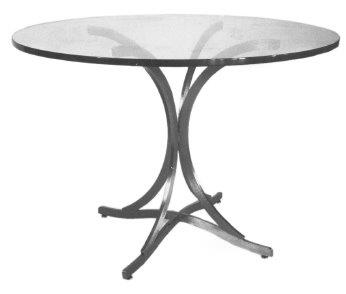 Round Steel Iron Table | Custom Furnishings